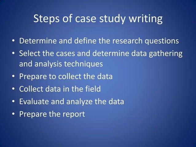 Case Study Writing by Denise Blair - Issuu