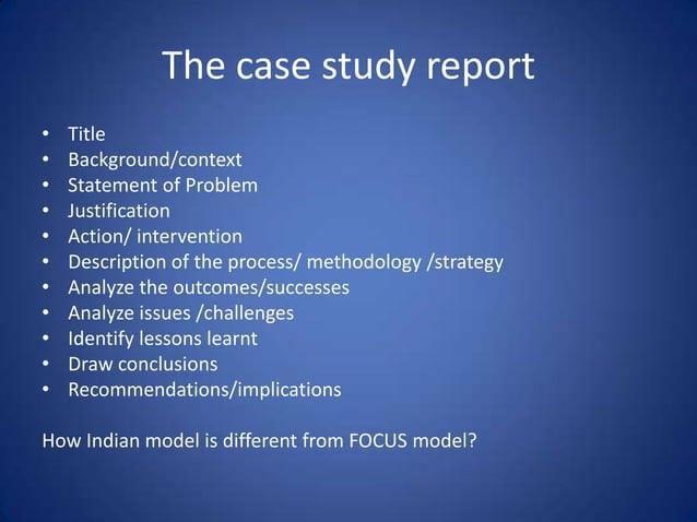 Case Study Writing by Denise Blair - Issuu