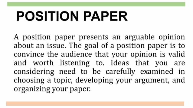 EAPP-Position-Paper.Pptx by Angelina Baumgardner - Issuu