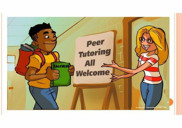 Peer Tutoring Cartoon