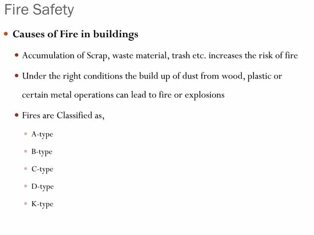 Fire Safety As Per National Building Code- by Katie Robinson - Issuu