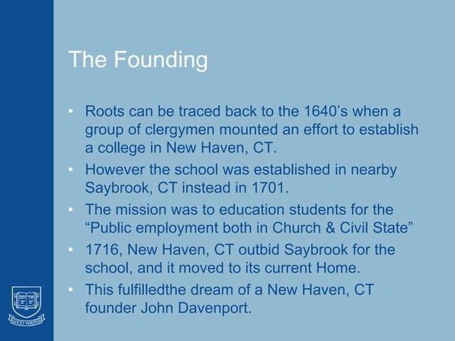 Yale University Presentation by Mary Clark - Issuu