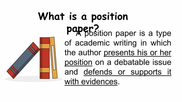 POSITION-PAPER.Pptx by Kris Rad - Issuu