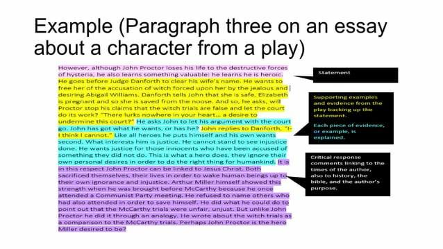 Critical Response Paragraph Structure by Sarah Ward - Issuu
