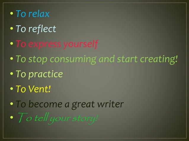 Why Do We Write by Kristi Donat - Issuu