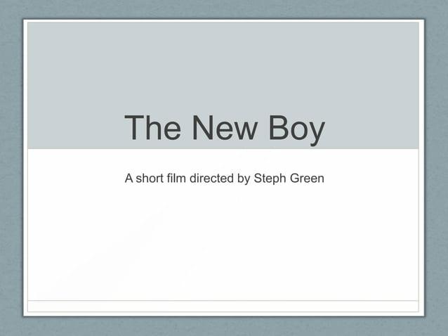 New Boy Presentation by Jennifer Mitchell - Issuu