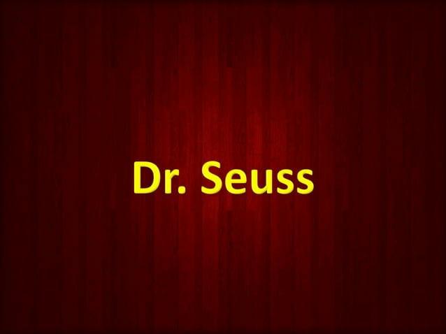 Dr. Seuss Slideshow by Raquel Alazar - Issuu