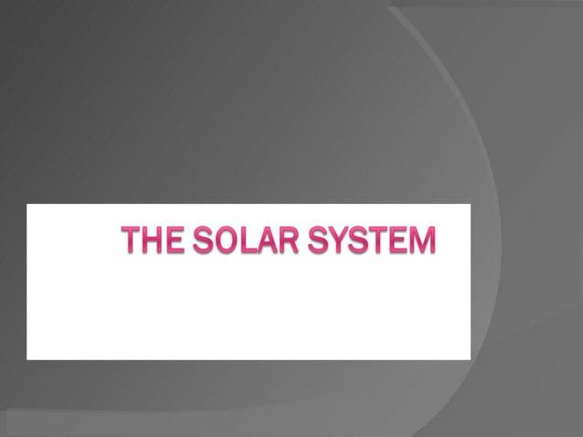 Solar System Powerpoint Lesson by JenniferBennettFortCollins - Issuu
