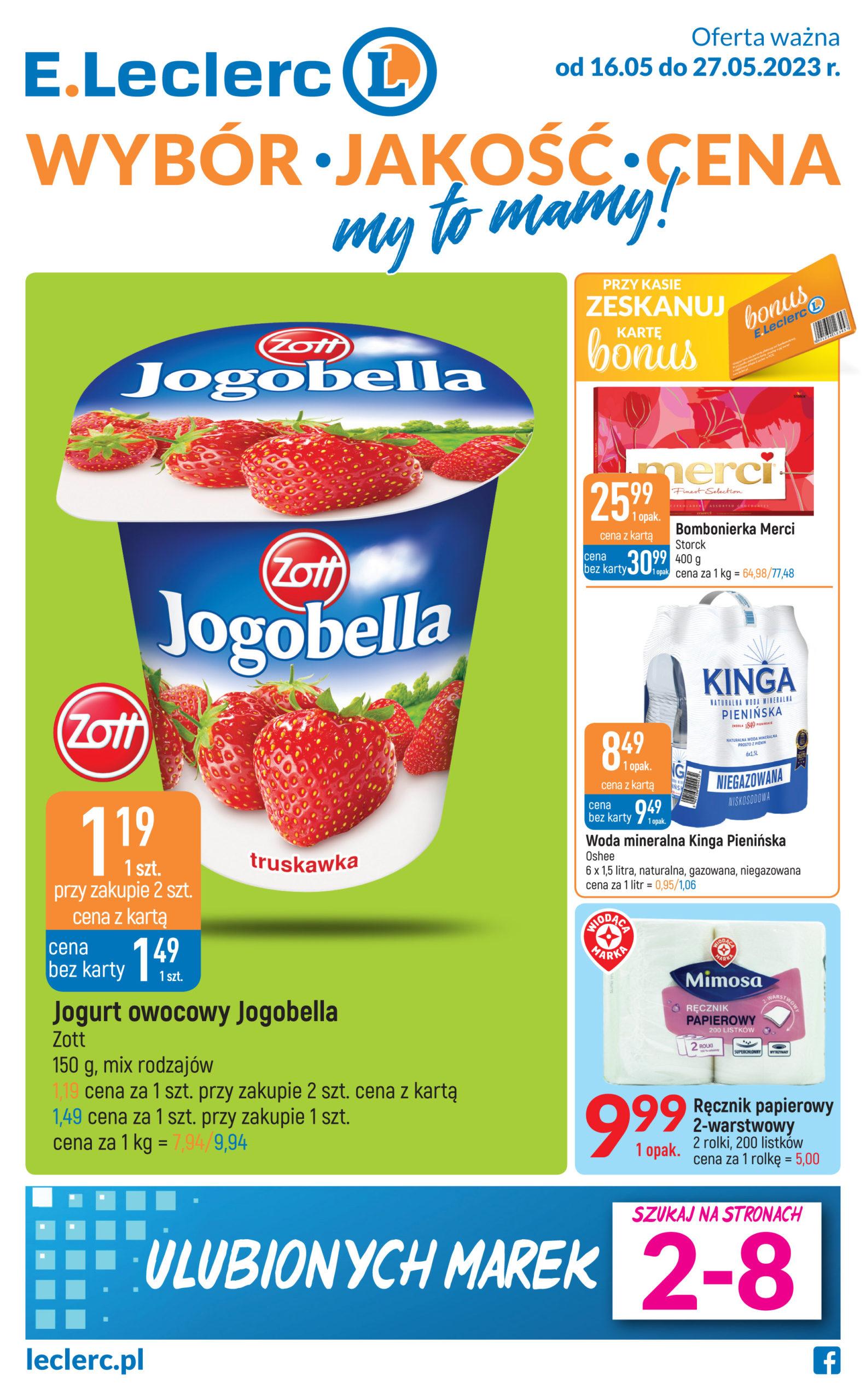 E.Leclerc gazetka od 11.05 do 27.05.2023 by iUlotka.pl - Issuu