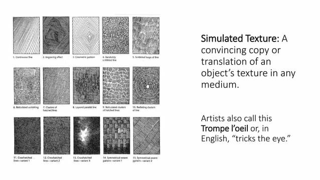 Implied Texture In Art Definition