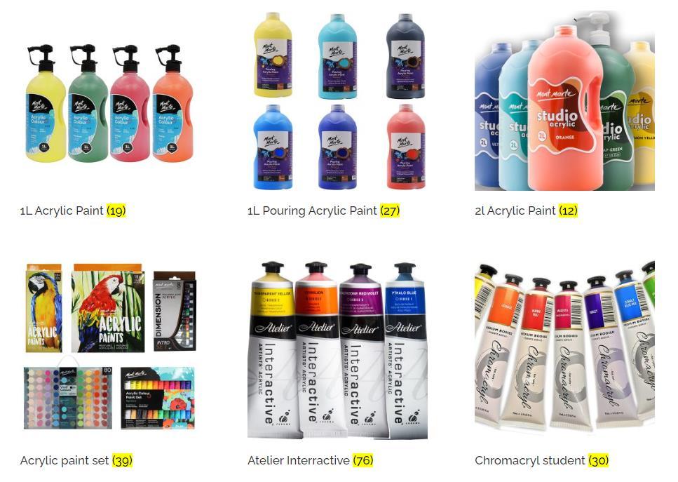 Bold & Brilliant: Dive Into A World Of Acrylic Paint Colours At Our ...