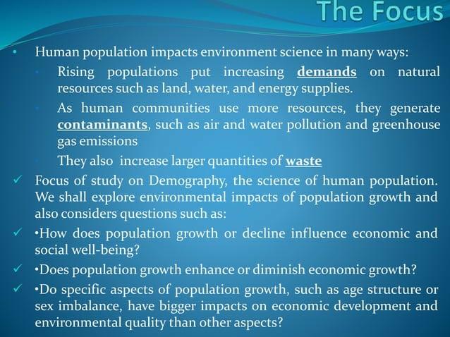 Effects Of Population Explosion