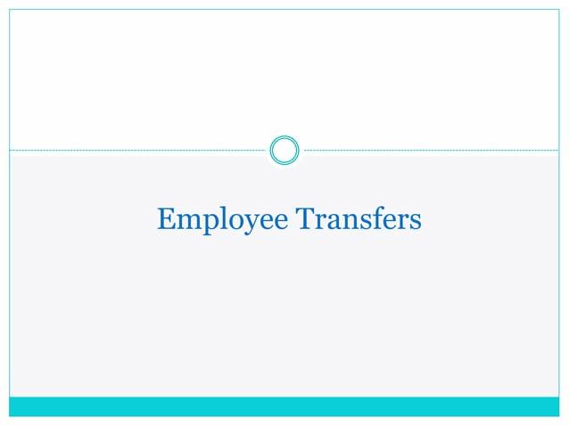 Employee Transfers by Amanda Blue - Issuu