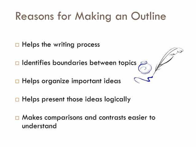 Making An Outline by Rachel Parker - Issuu