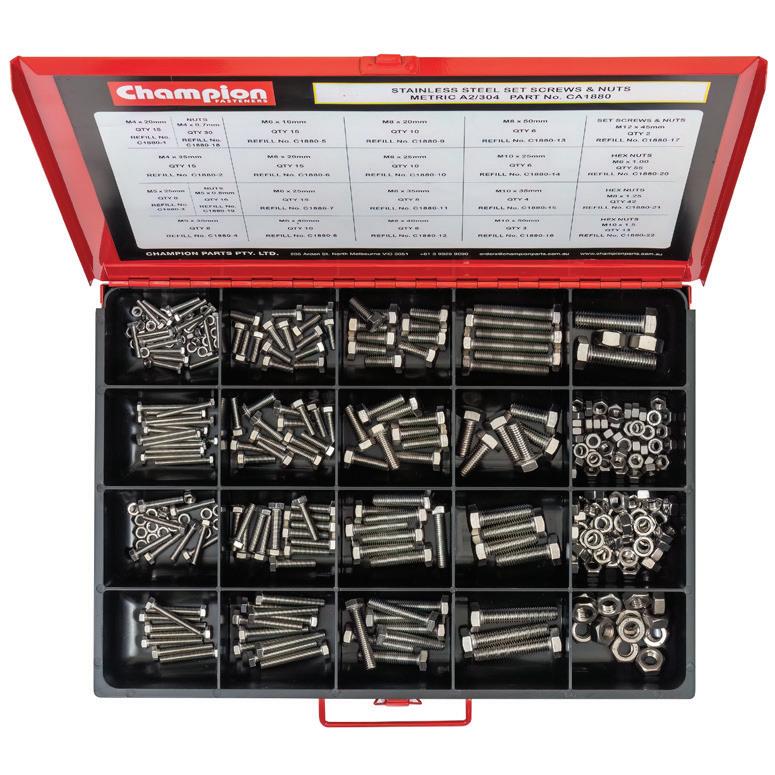 2023 Assortment Kit Catalogue by Champion Fasteners - Issuu