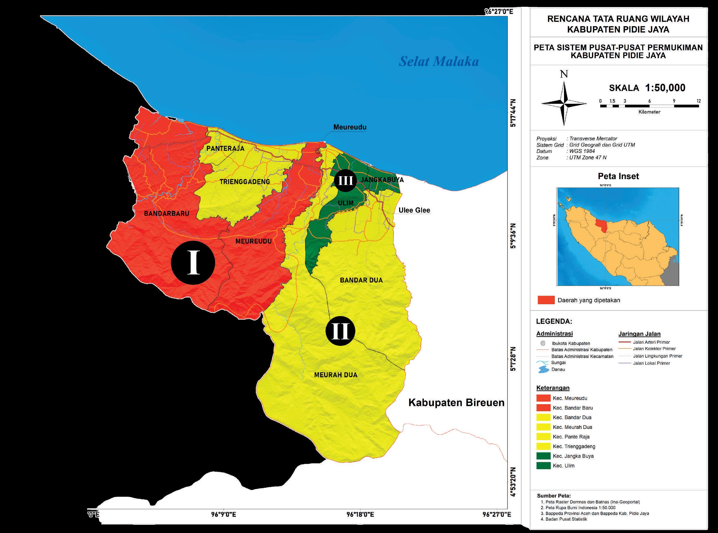 Poster Studio Perencanaan Wilayah_Kabupaten Pidie Jaya by afifa.sl - Issuu