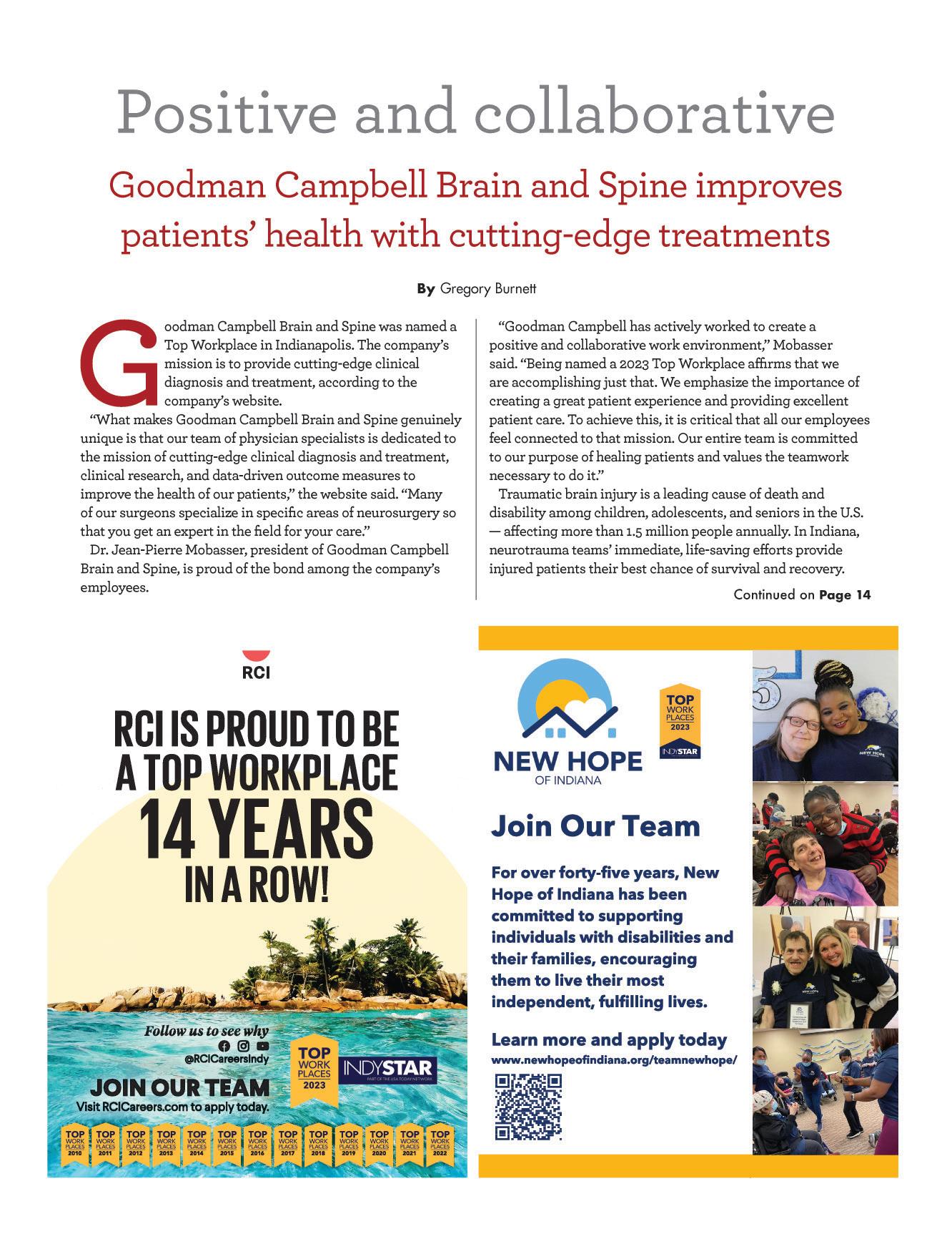 2023 Indianapolis Top WorkPlaces by Top WorkPlaces Magazine - Issuu