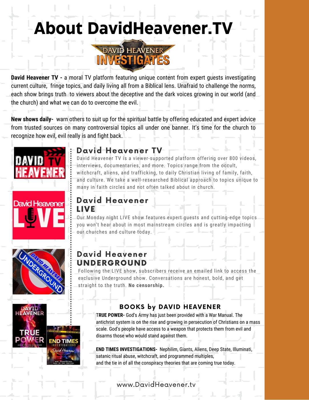 David Heavener Media Kit 05.11.2023 by PGSmedia - Issuu