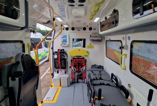 Australian Ambulance Interior
