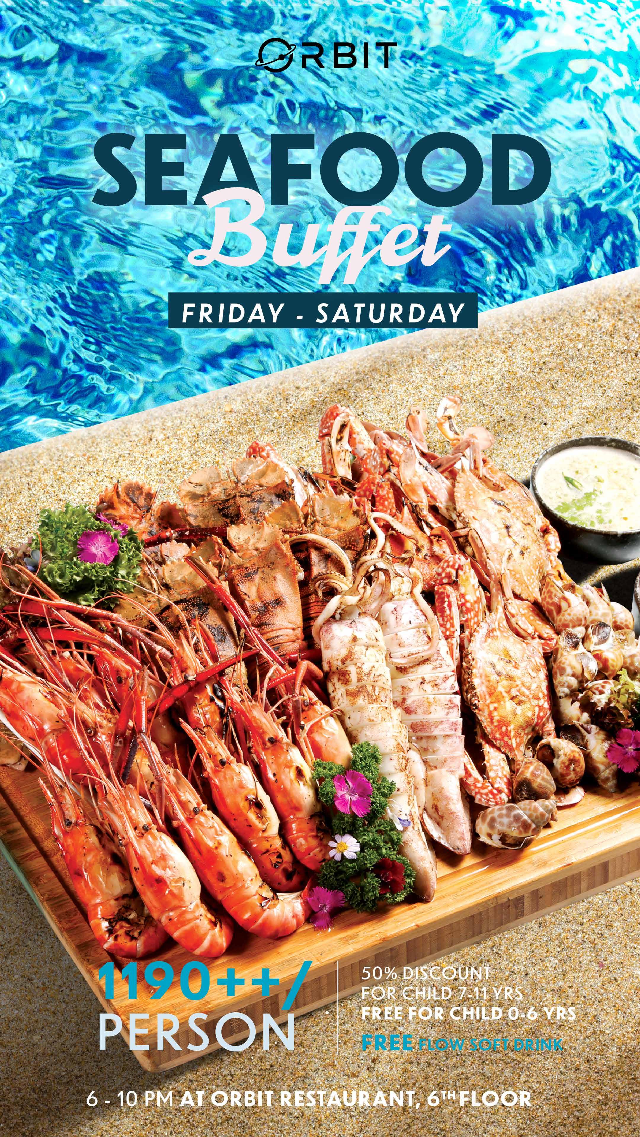 Orbit Dinner Buffet by seefah-menu - Issuu