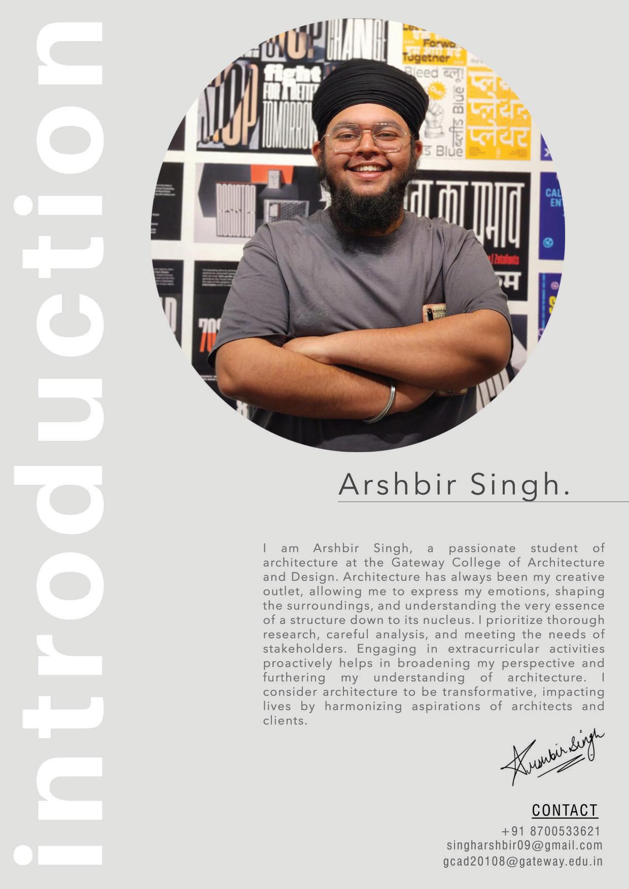 Arshbir Singh Undergraduate Portfolio (2020-23) by Arshbir Singh - Issuu