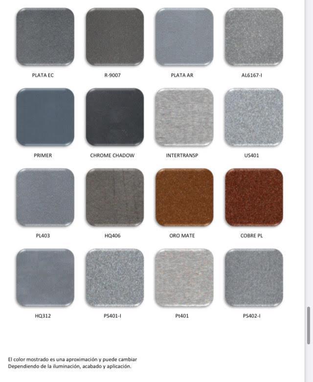 PINTURA ELECTROSTATICA EN POLVO FICHAS TECNICAS CATALOGO PRECIO COLORES ...