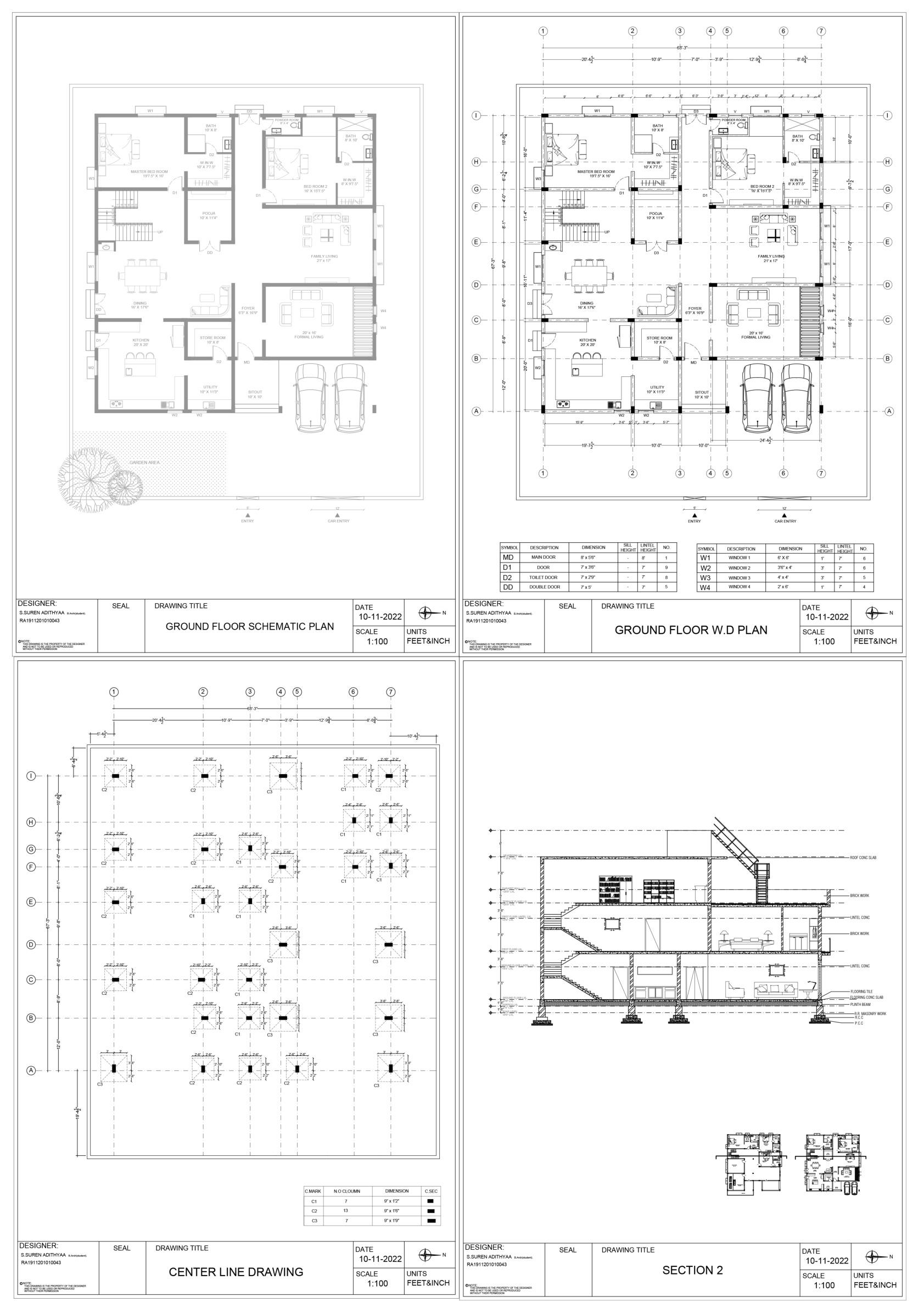 Suren Adithyaa S | Undergraduate architectural portfolio | SRM SAID by suren adithyaa - Issuu
