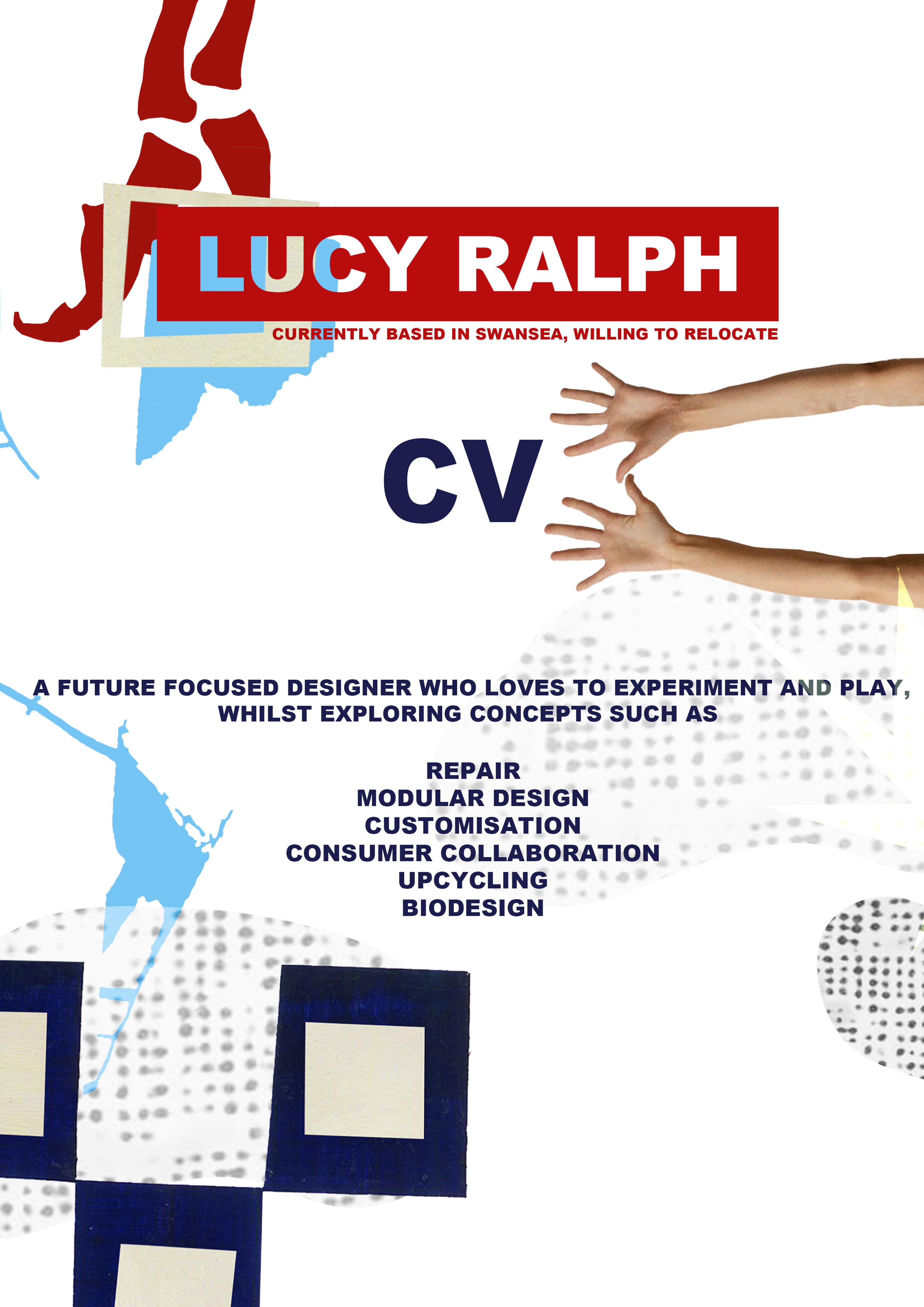 Lucy Ralph CV by lucytrousers - Issuu