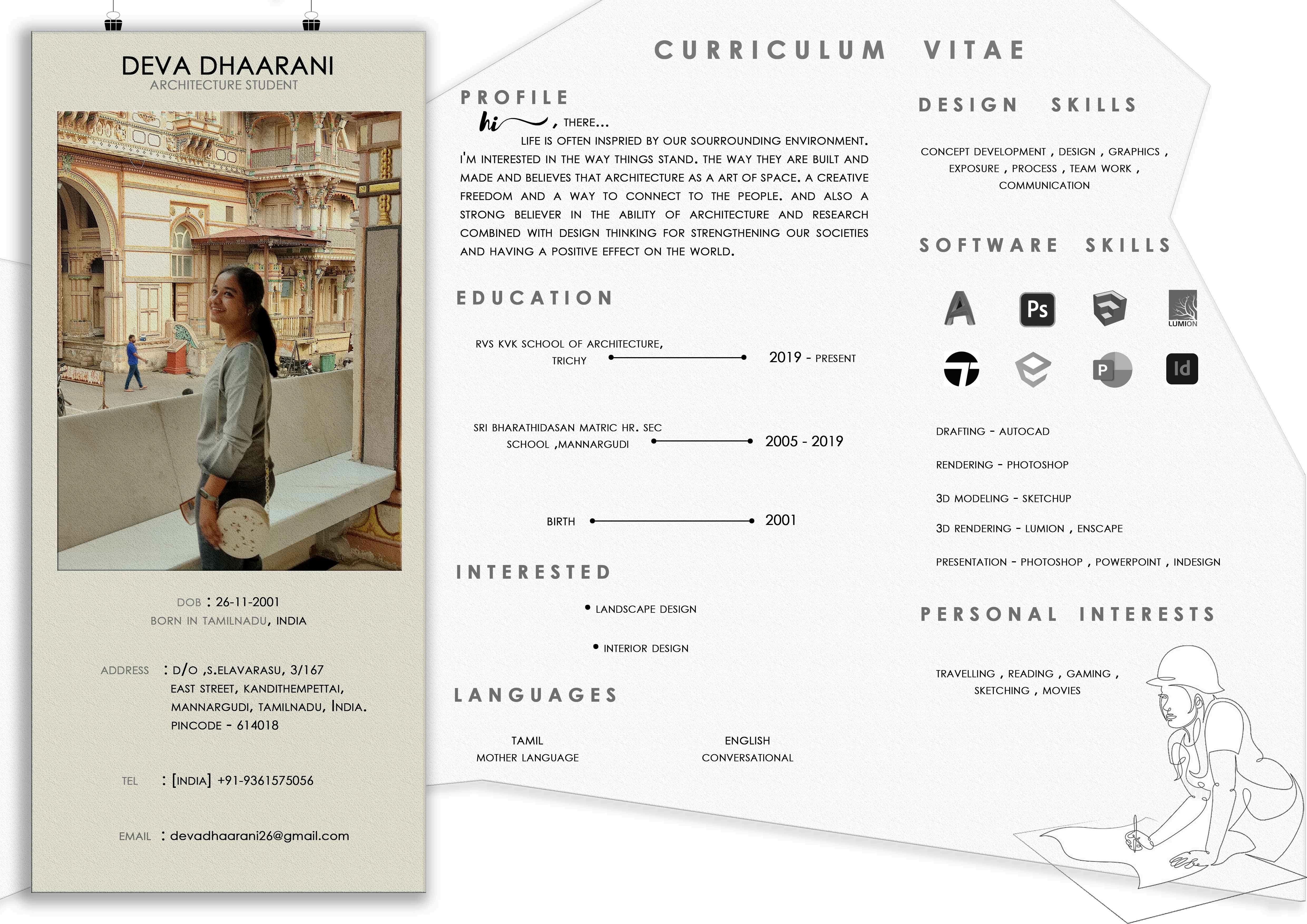 Architectural Portfolio by Devadhaarani by deva dhaarani - Issuu