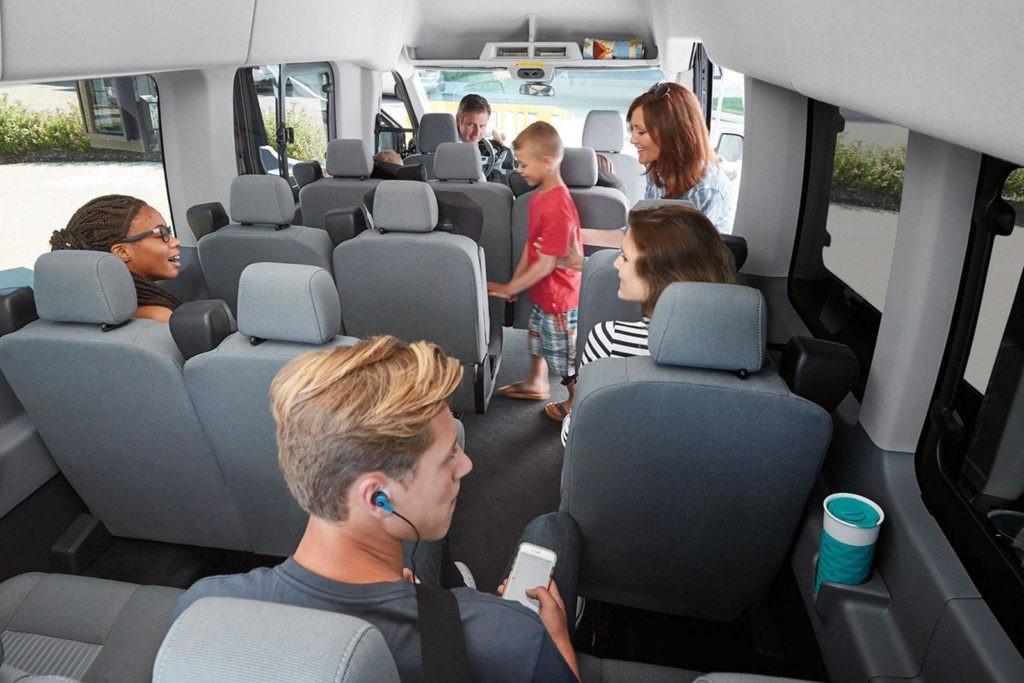 Ford 12 Passenger Van Seating