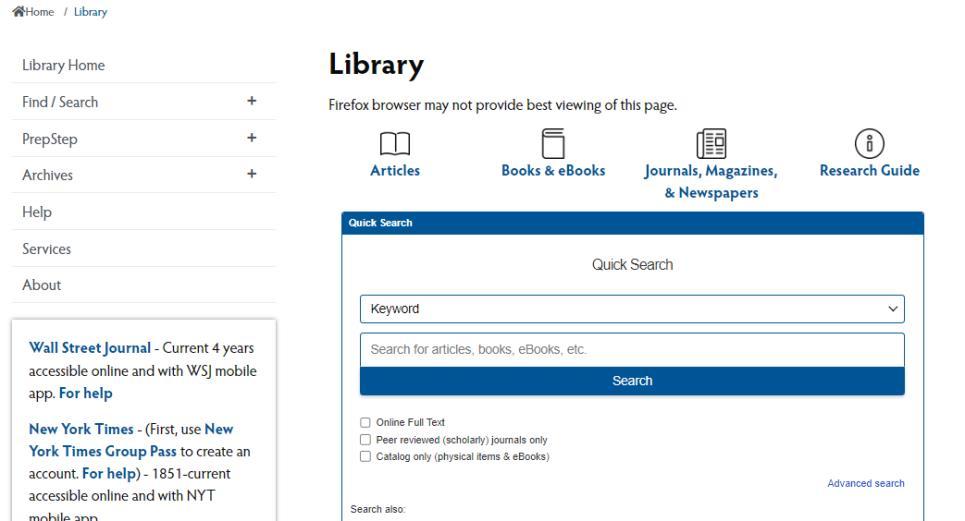 Peru State College Library Handbook by Peru State College Library - Issuu