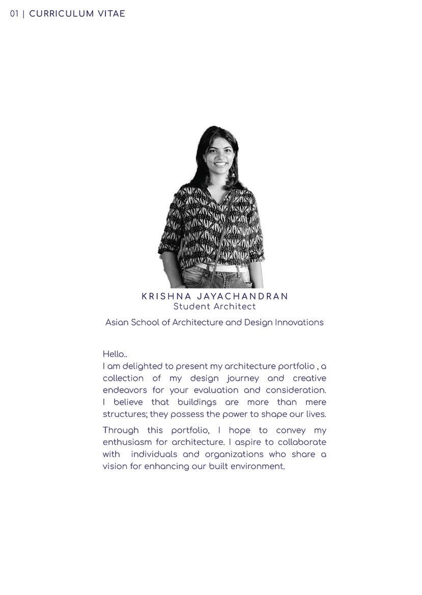 Undergraduate Architectural Portfolio by KRISHNA JAYACHANDRAN - Issuu