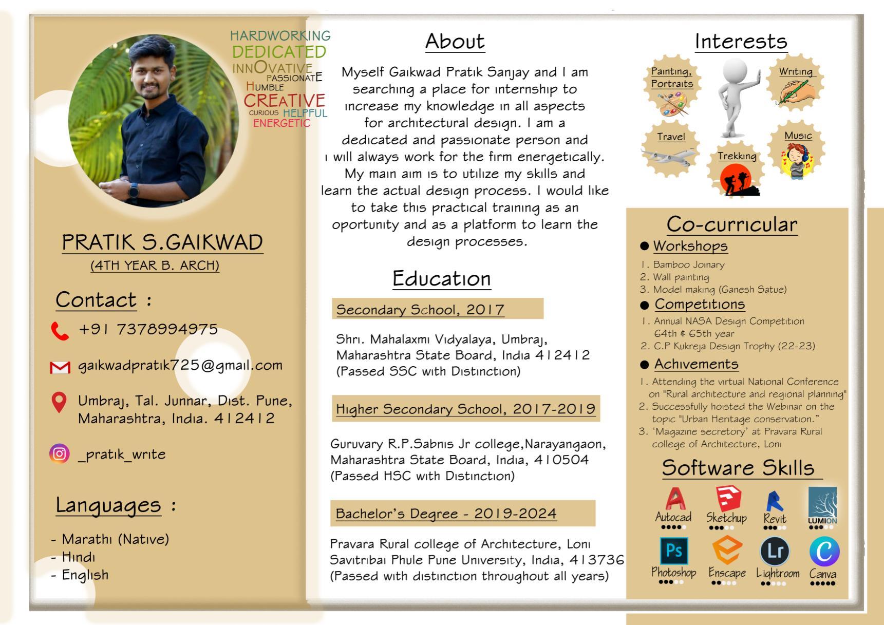 Pratik Sanjay Gaikwad_Architectural Portfolio by Pratik Gaikwad - Issuu