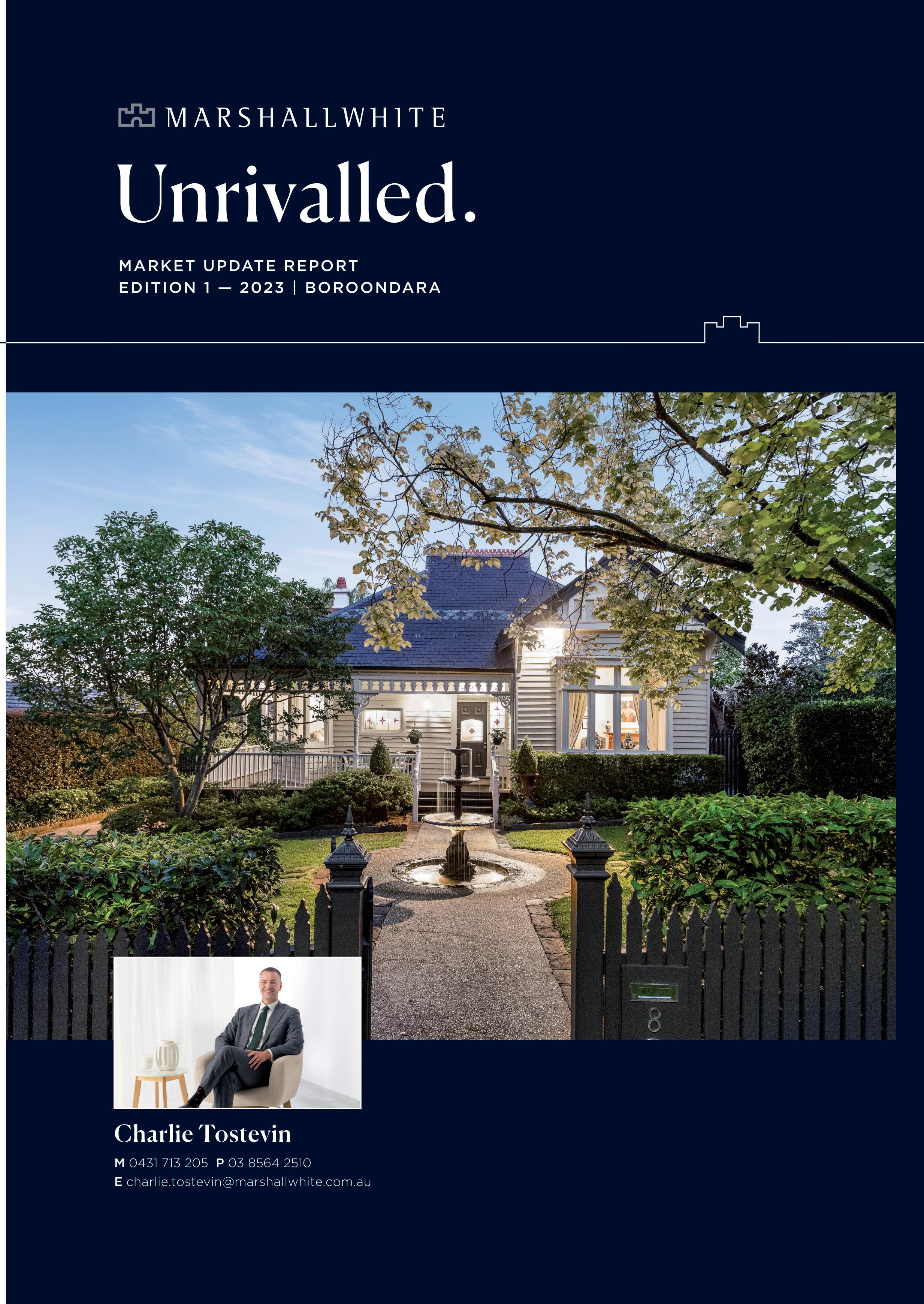Market Update Report 2023 - Issue 1 - Charlie Tostevin by Marshall ...