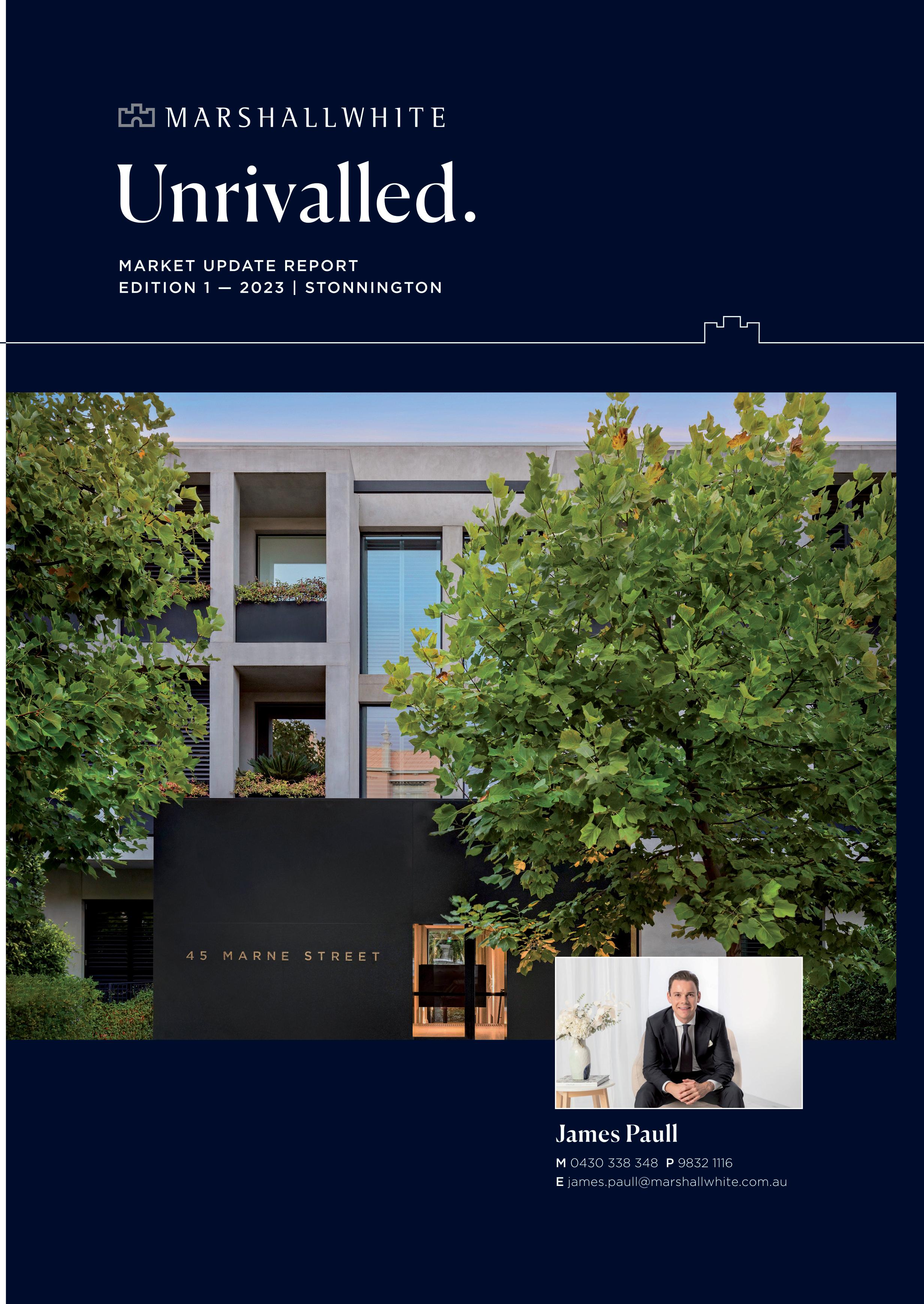 Market Update Report 2023 - Issue 1 - James Paull by Marshall White ...