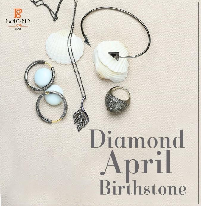 Sparkle in Style: April Birthstone Jewelry Collection by panoplysilver ...