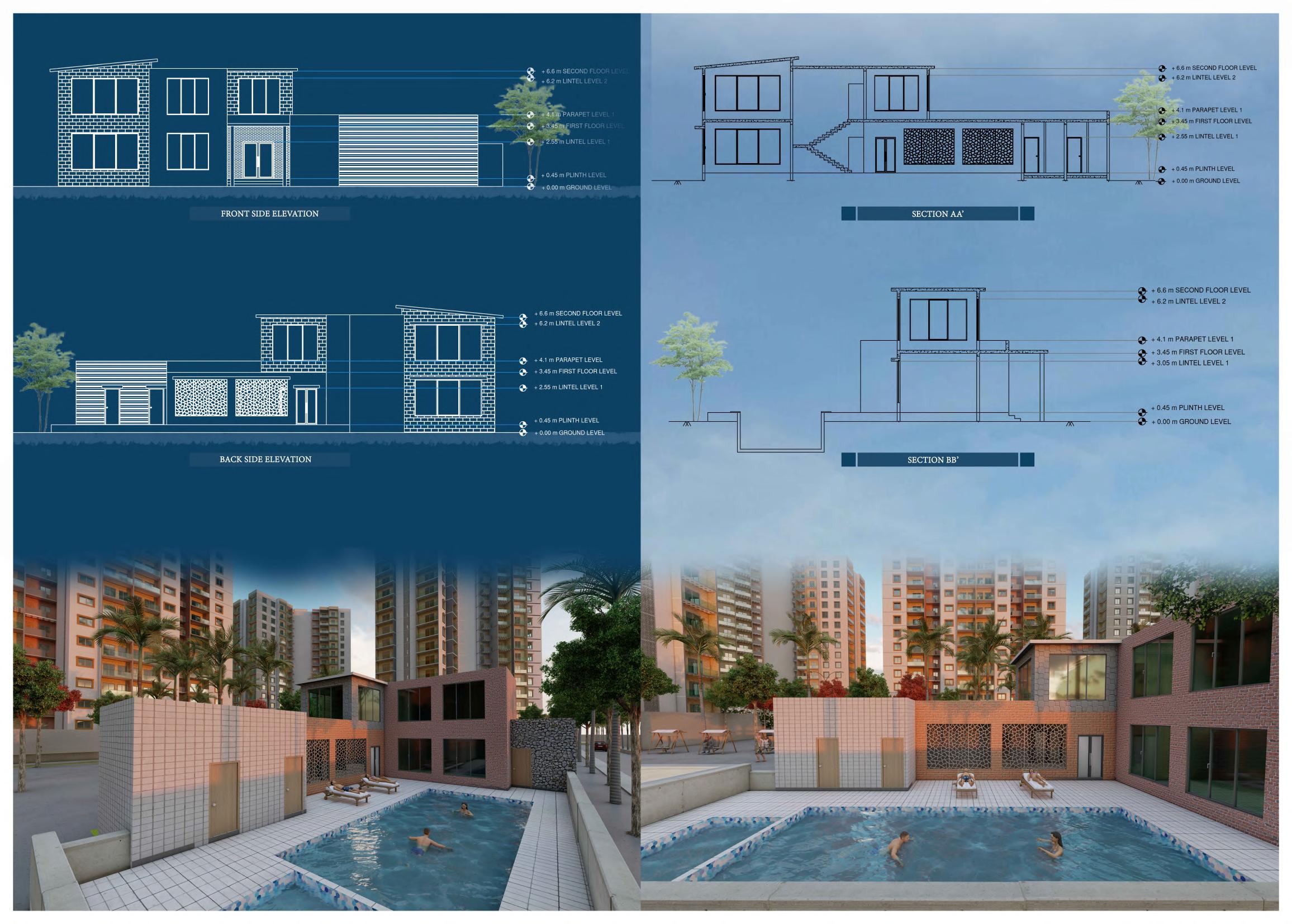 ARCHITECTURE PORTFOLIO - Rushikesh V Burungale by A22_Rushikesh ...