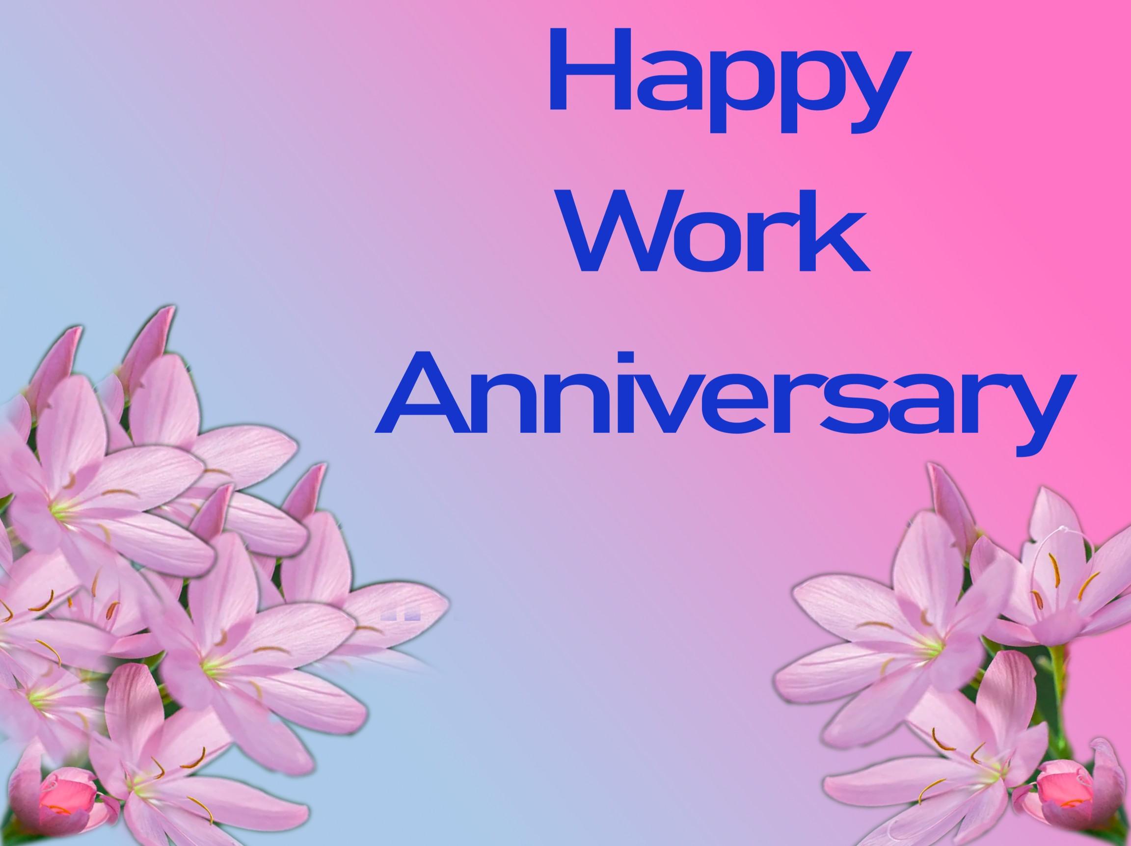 Happy Work Anniversary Images