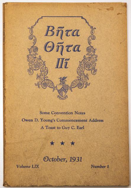 The Beta Theta Pi - Anniversary Issue Part I | 2022 by Beta Theta Pi ...