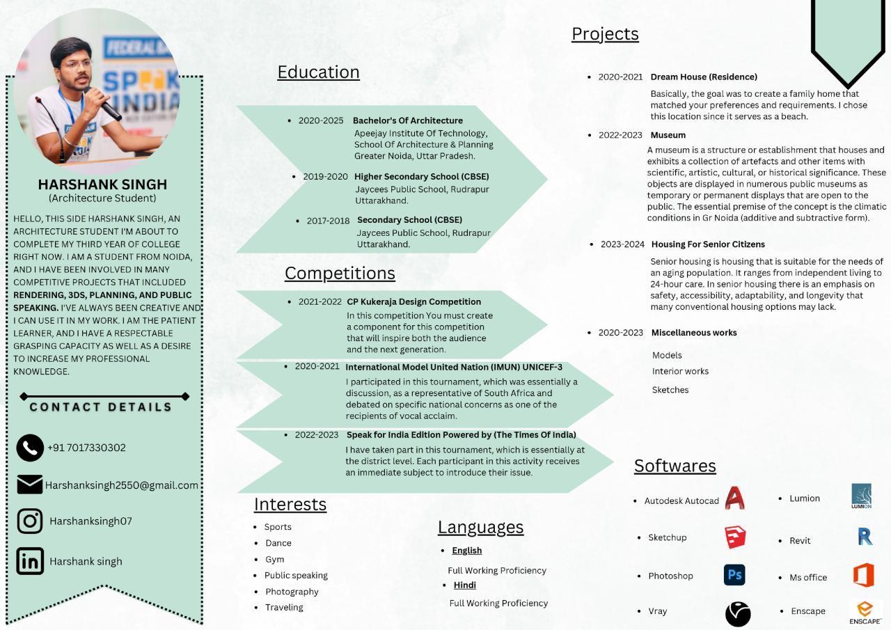 ARCHITECTURE PORTFOLIO by Harshank Singh - Issuu