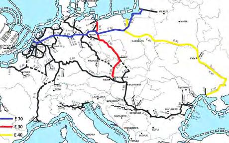 Vistula River Map Europe