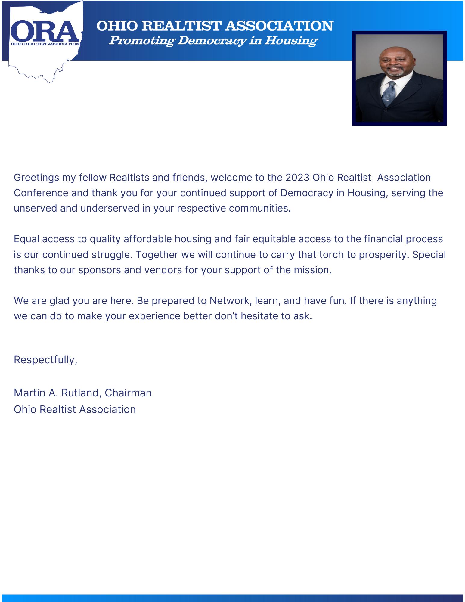 2023 ORA State Conference Journal by ORA2023 - Issuu