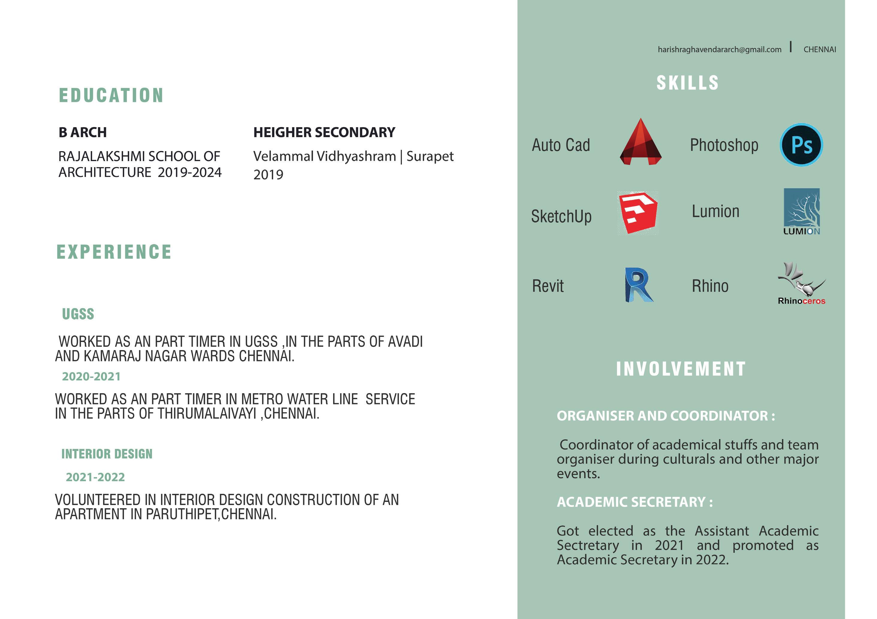HARISH RAGHAVENDAR.S PORTFOLIO by harish raghav - Issuu