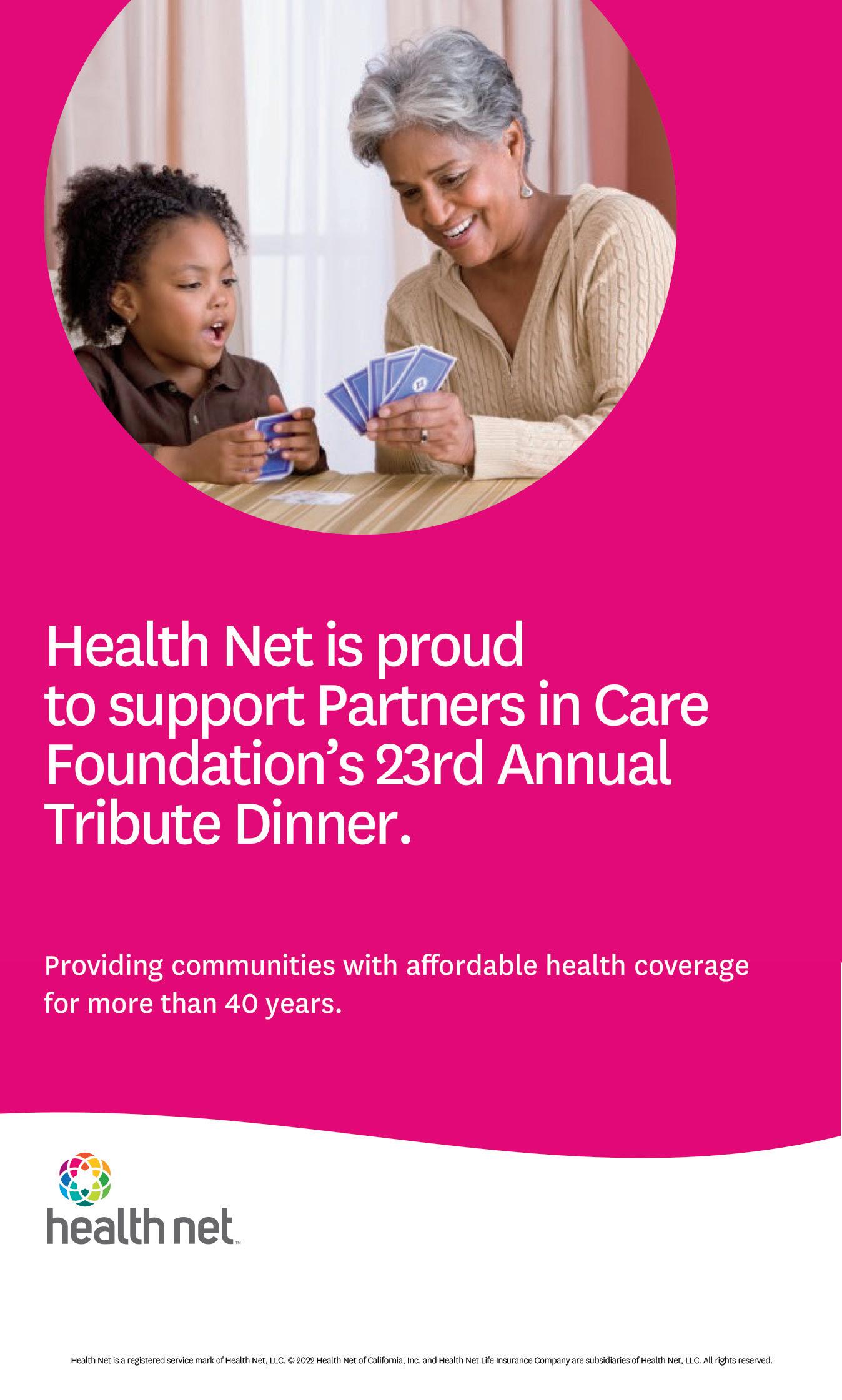 Partners in Care Foundation 23rd Annual Vision & Excellence Tribute ...