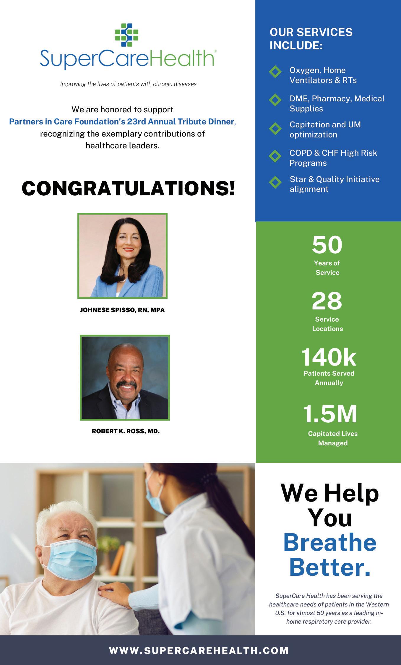 Partners in Care Foundation 23rd Annual Vision & Excellence Tribute ...