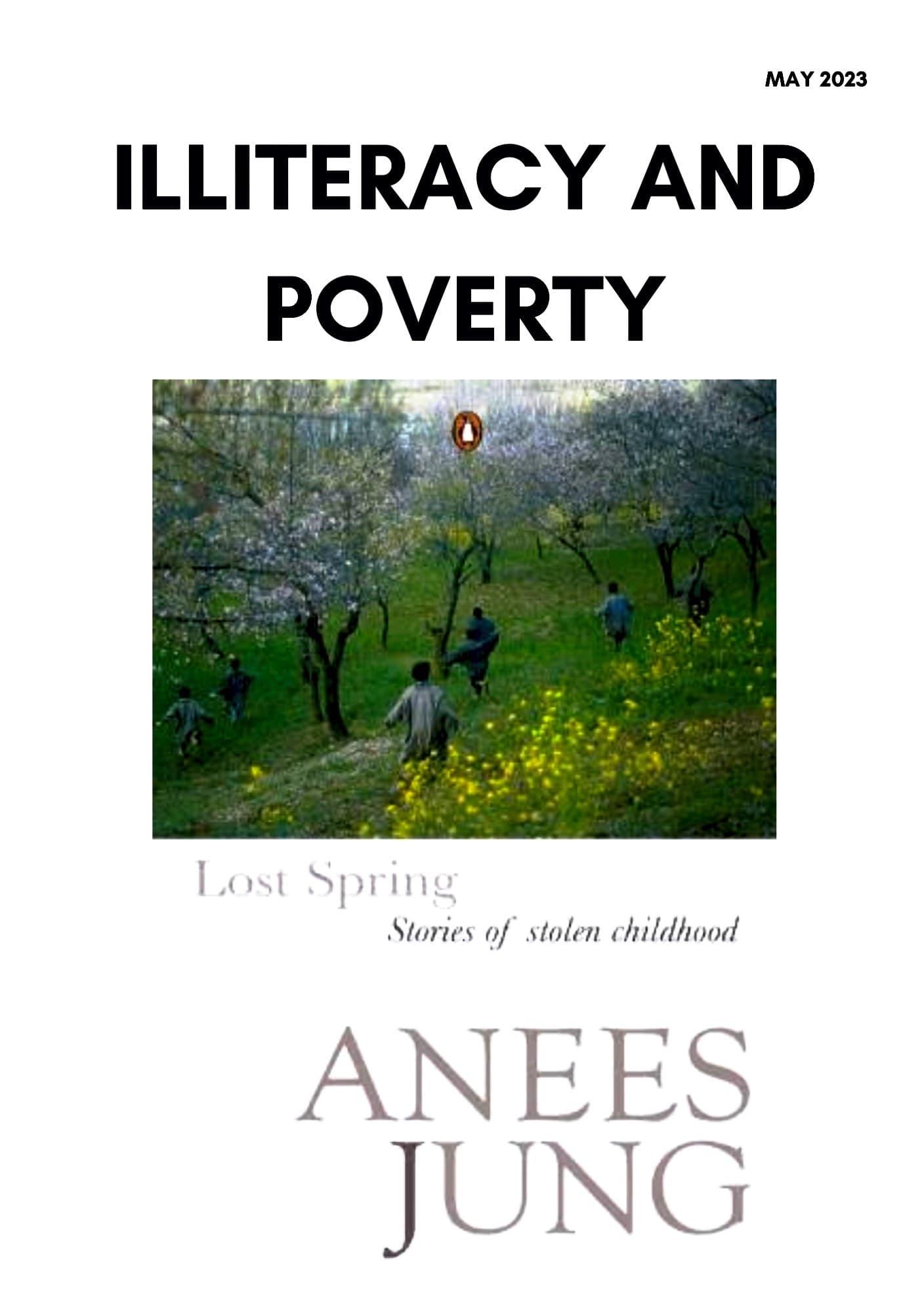 Illiteracy And Poverty