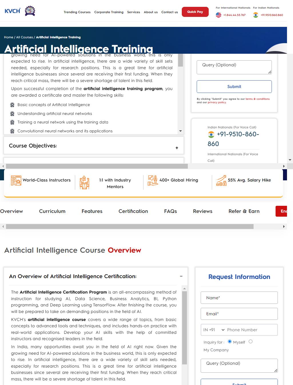 Artificial Intelligence Training Certification by KVCH - Issuu