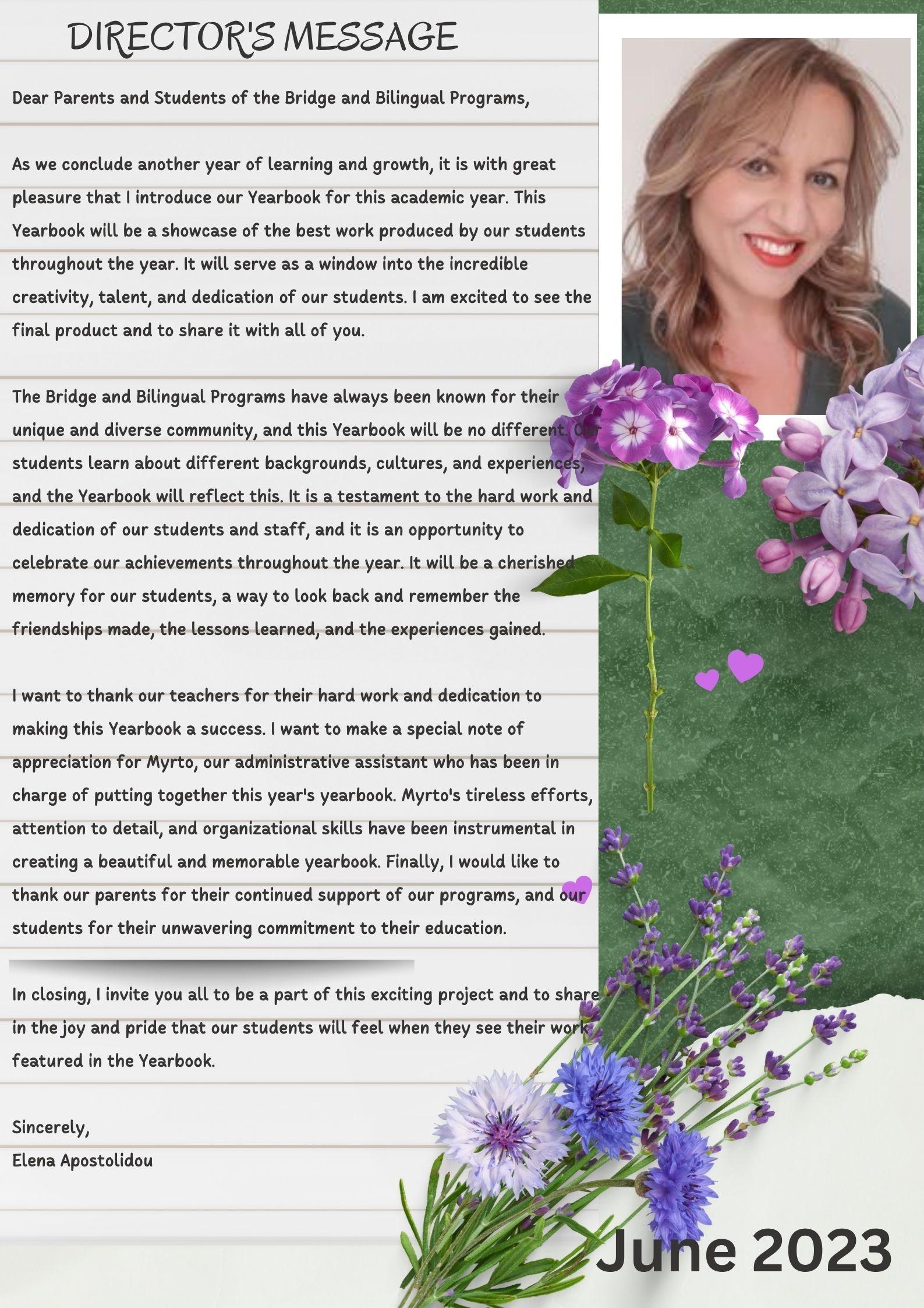 Bridge Bilingual Level 3 Yearbook 2022-23 by Anatolia College - Issuu