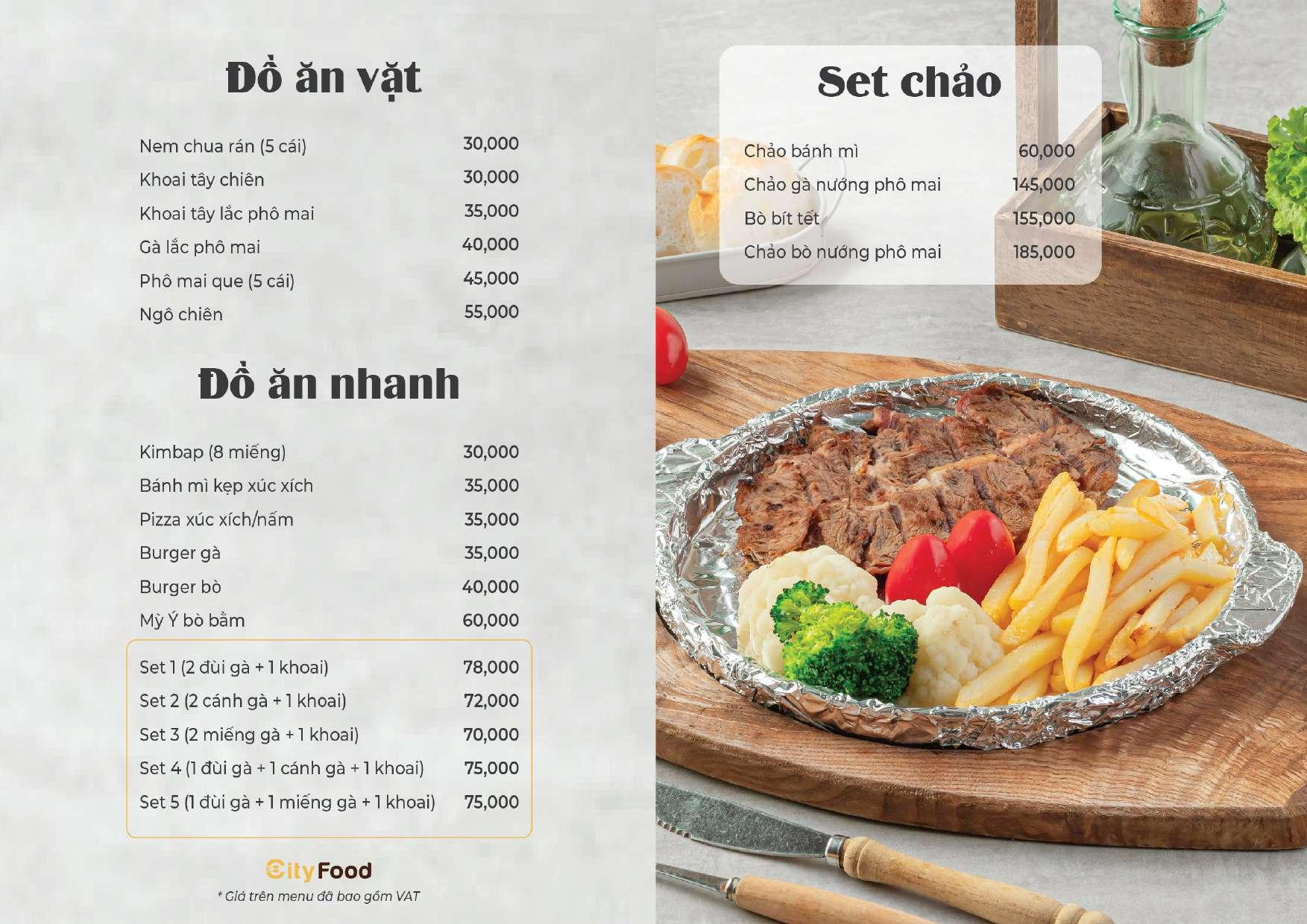 Menu CityFood - Ngon ngon đủ món by Star Galaxy - Issuu