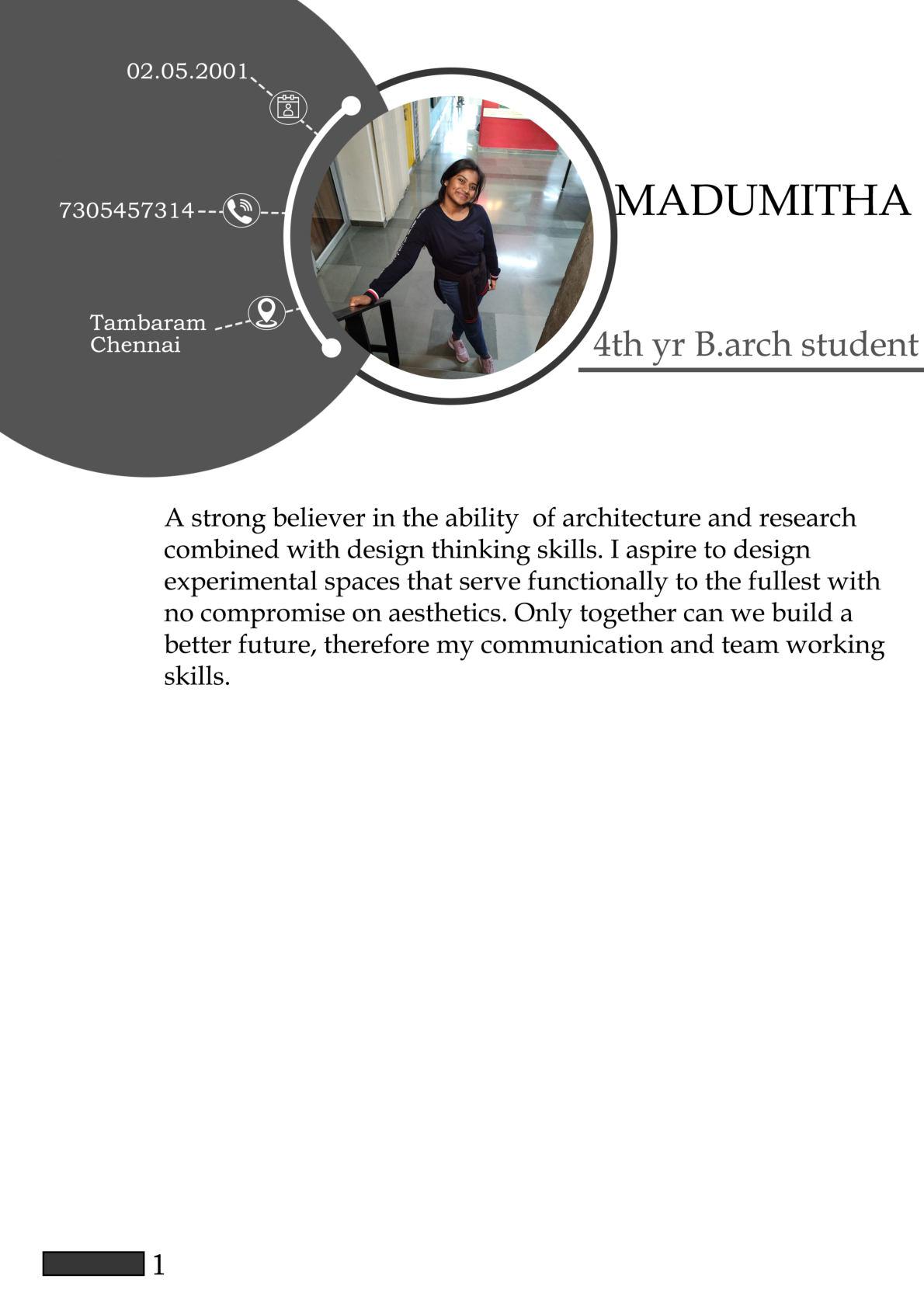 MADUMITHA'S INTERNSHIP PORTFOLIO by madumitha_01 - Issuu